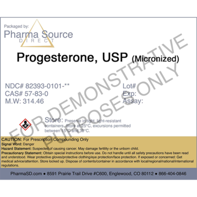 Progesterone, USP (Micronized) - Pharma Source Direct